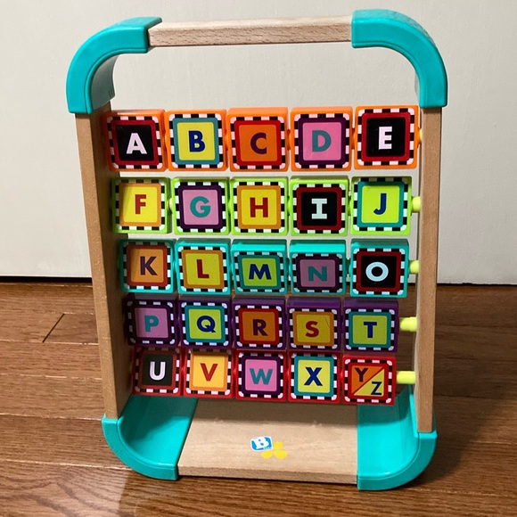 Toys | Bkids Alphabet Abacus | Poshmark